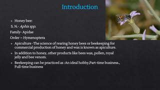 APICULTURE | ENTOMOLOGY | AGRICULTURE SYLLABUS | PPT