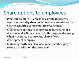 Share Based Payments | PPTX