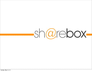 Sharebox final pitch | PDF | Business | Business and Finance