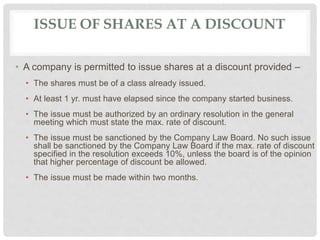 Share capital | PPTX