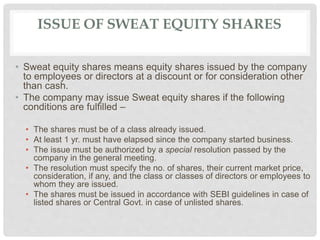 Share capital | PPTX