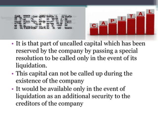 Share capital, capital stock & it’s components | PPTX