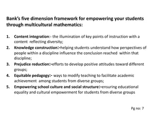 Multicultural mathematics | PPTX