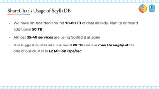 ShareChat's Path to High-Performance NoSQL with ScyllaDB | PPT
