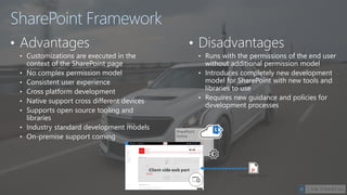 Introduction to SharePoint Framework | PPT