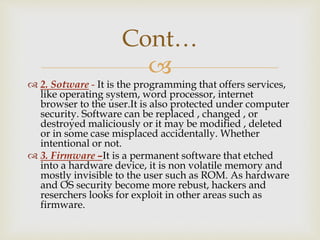 computer security and its relationship to computer forensic | PPTX