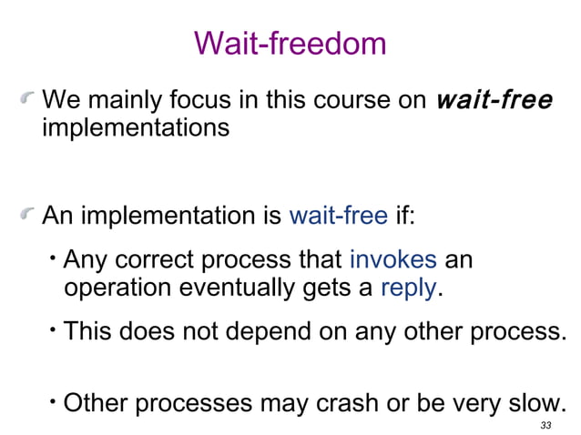 Shared objects and synchronization | PPT | Programming Languages | Computing