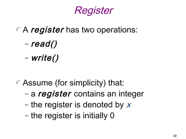Shared objects and synchronization | PPT | Programming Languages | Computing