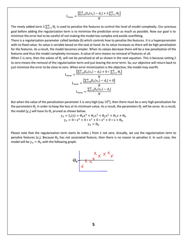 Avoid Overfitting with Regularization | PDF