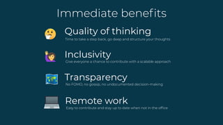 Pourquoi et comment Alan a supprimé les réunions ? - Thomas Rolf | PPT