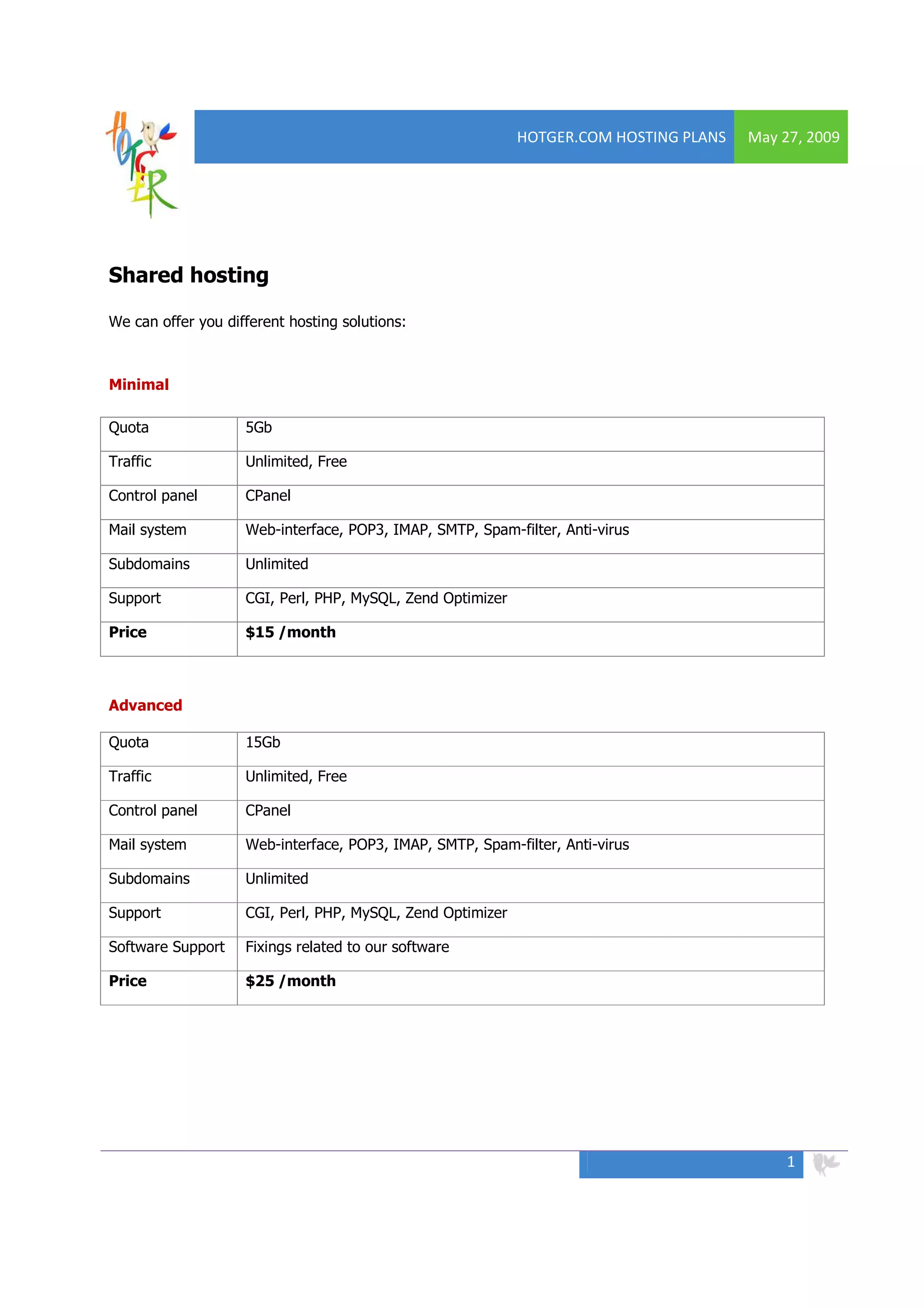 Shared hosting | PDF