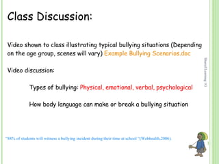 SLT 1G - Its not cool to bully in school | PPT