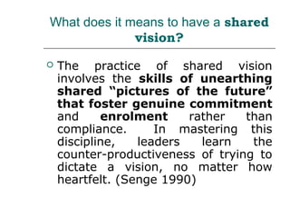 shared vision | PPT