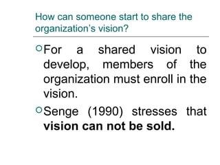 shared vision | PPT