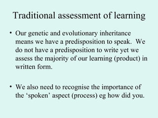 Shared vision for learning | PPT