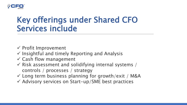 Shared cfo | PPT