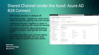 Shared channels in Microsoft Teams, an overview | PPTX