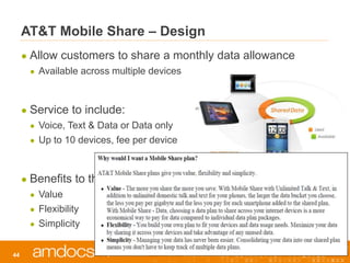 Shared data plans case study ron agam amdocs att | PPT