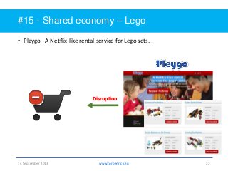 Shared economy - Collaborative consumption - The sharing economy | PPTX