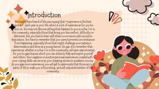 Shared Experiences are Shared Developments.pptx