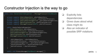 Igor Kochetov "What is wrong with Dependency Injection? Myths and Truths" | PPT