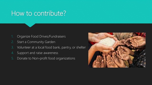 ERADICATE EXTREME POVERTY & HUNGER | PPT