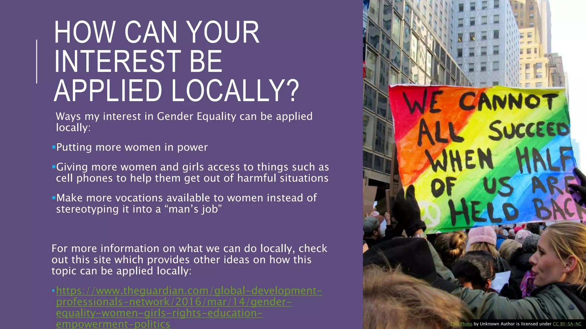 Gender Equality | PPTX