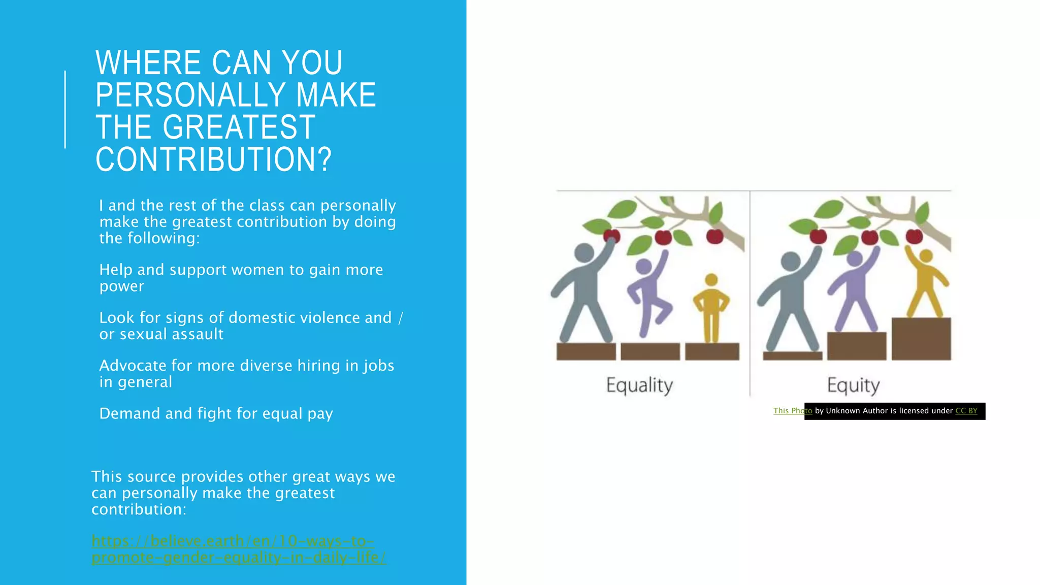 Gender Equality | PPT