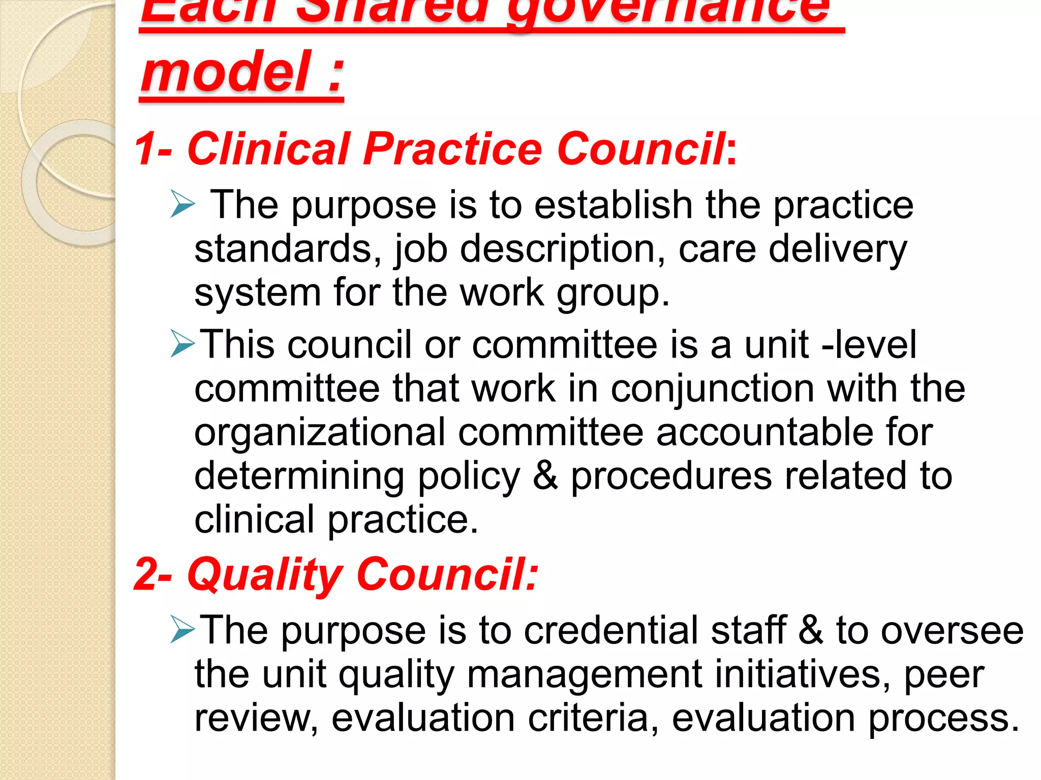 Shared governance | PPTX