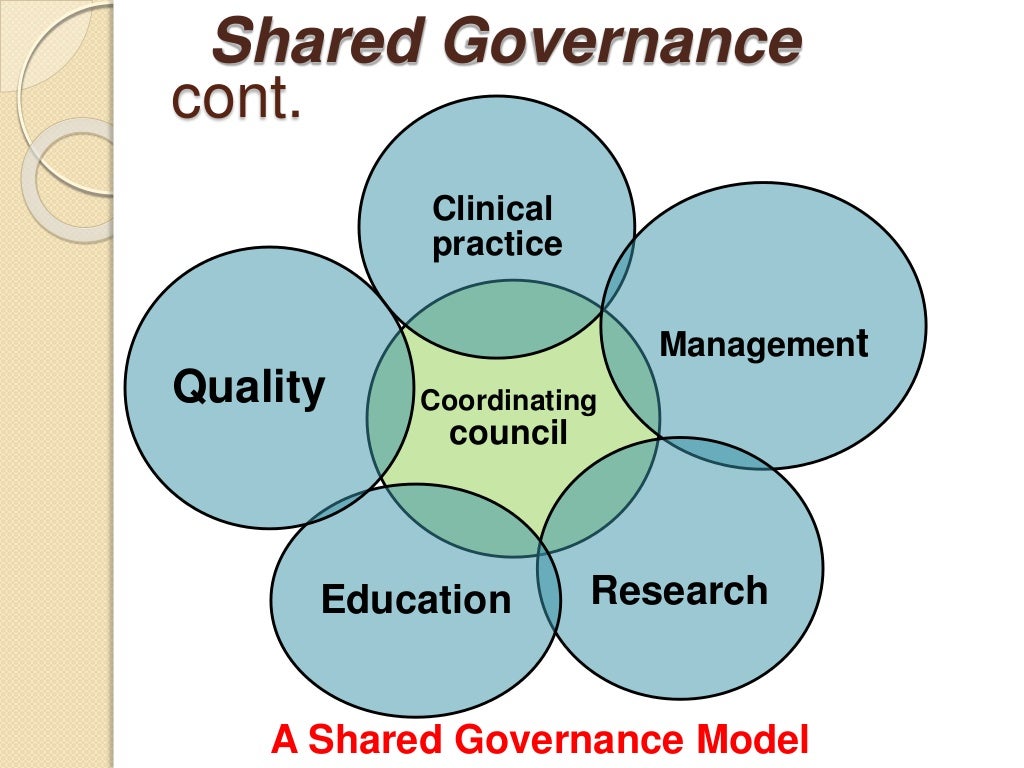 Shared governance