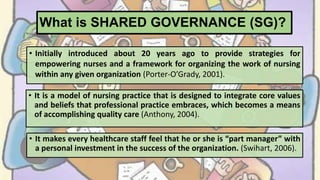Shared governance | PPTX