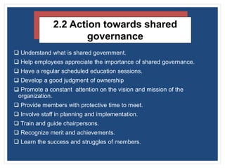 Shared governance | PPTX