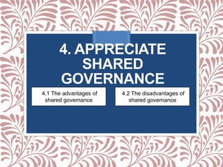 Shared governance | PPTX