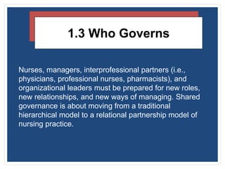 Shared governance | PPTX