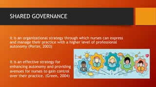 Shared governance | PPTX