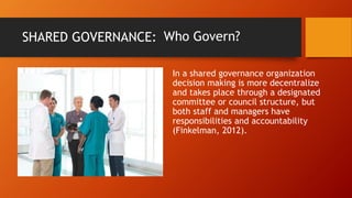 Shared governance | PPTX