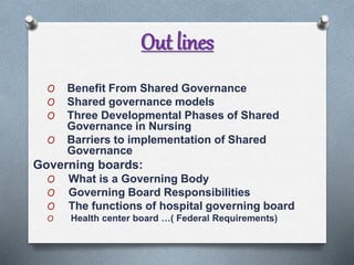Shared governance | PPT