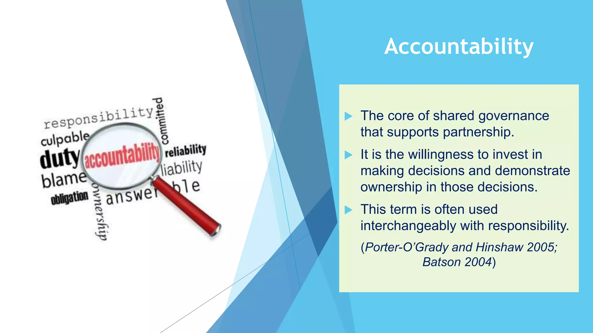 Shared Governance: Empowering and Creating Competent and Committed ...