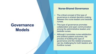 Shared Governance: Empowering and Creating Competent and Committed ...