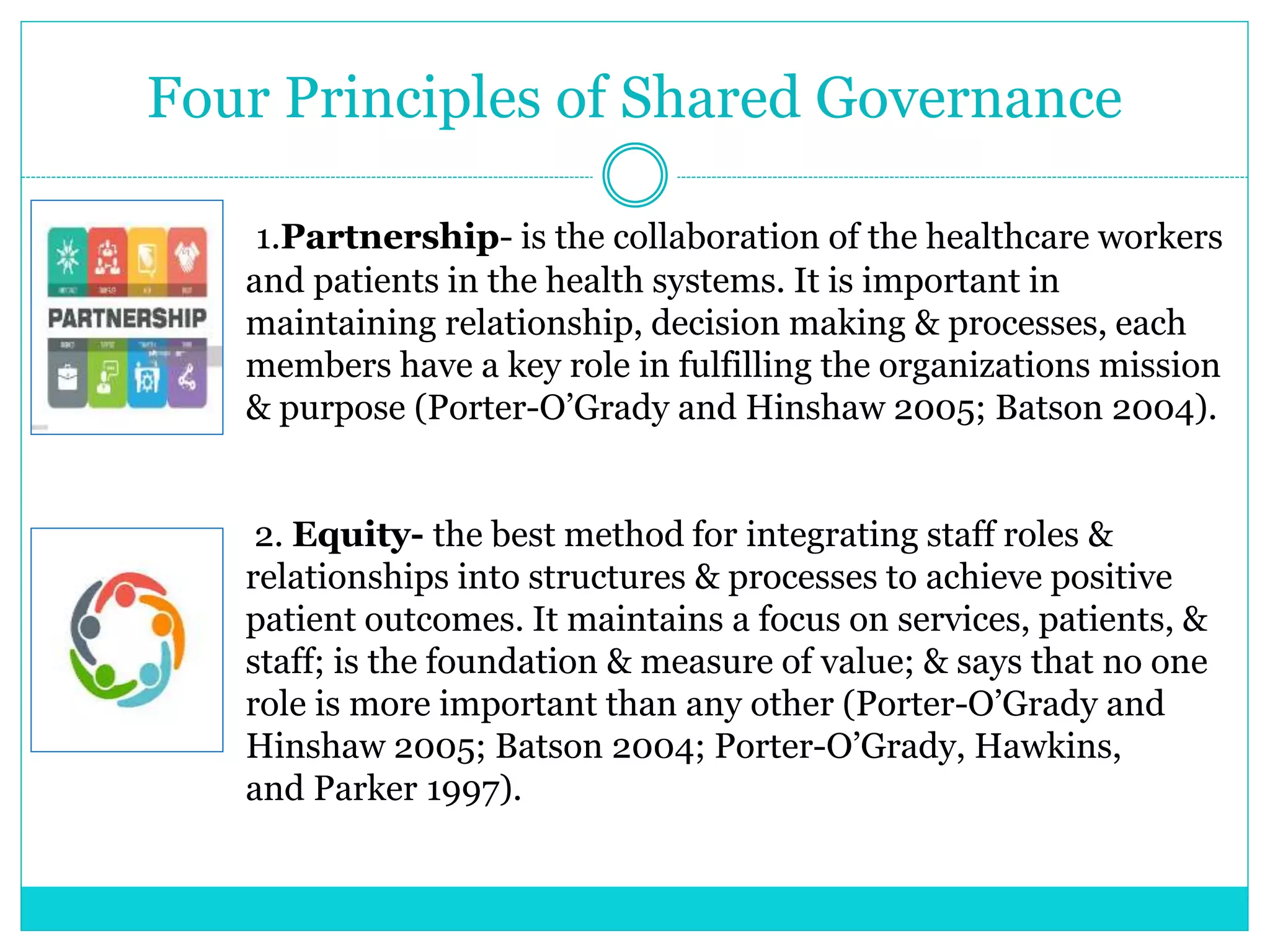 Shared governance in nursing | PPTX