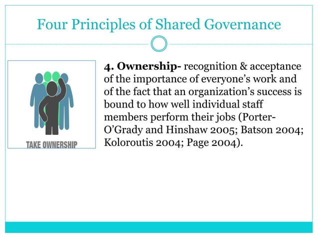 Shared governance in nursing | PPTX | Healthcare Industry | Industries
