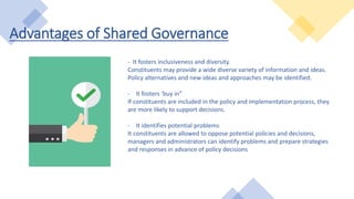 Shared Governance: Integrating Nurses Towards Excellence | PPTX