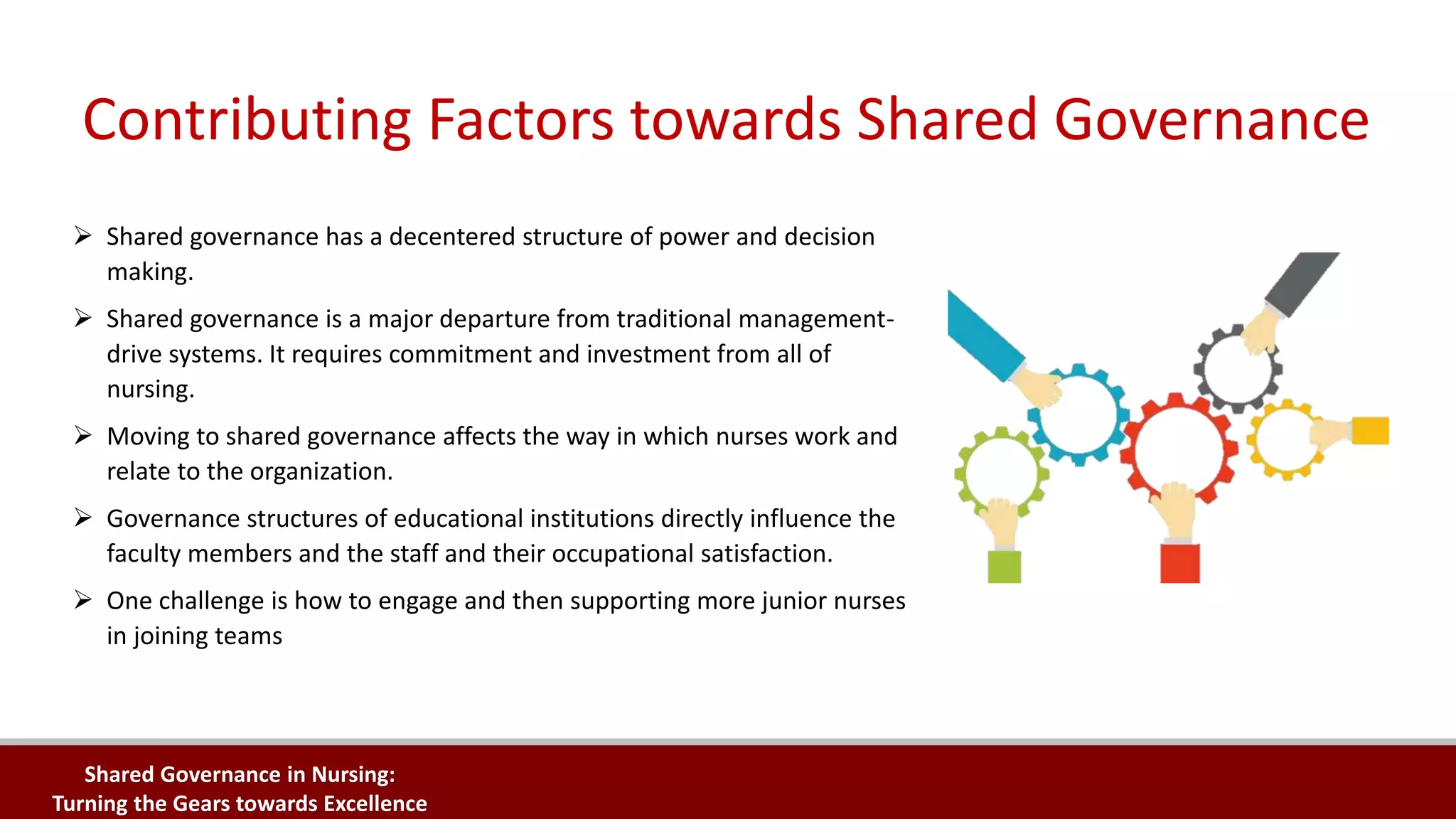 Shared governance in Nursing | PPTX