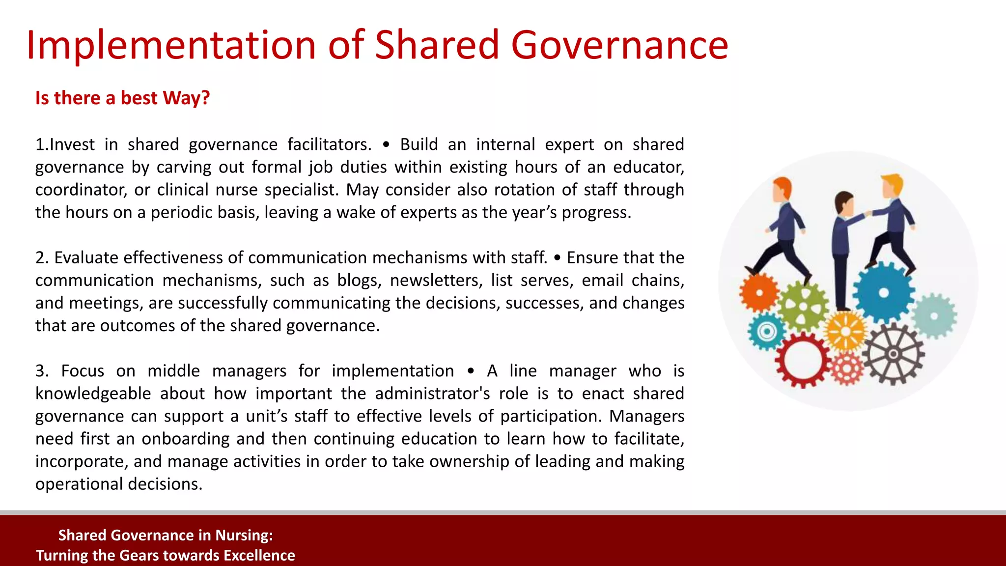 Shared governance in Nursing | PPTX