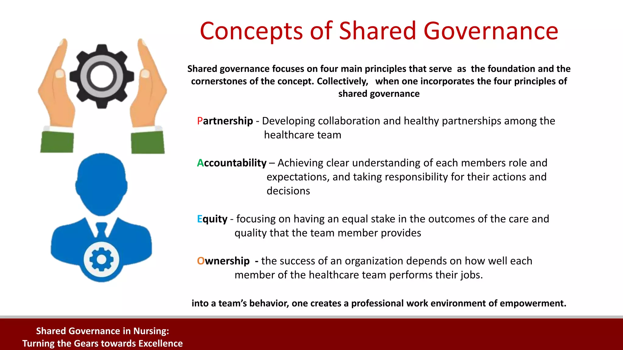 Shared governance in Nursing | PPTX