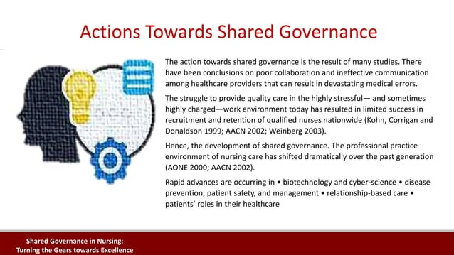 Shared governance in Nursing | PPTX | Healthcare Industry | Industries
