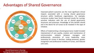 Shared governance in Nursing | PPTX