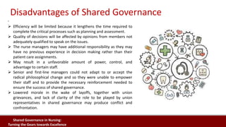 Shared governance in Nursing | PPTX