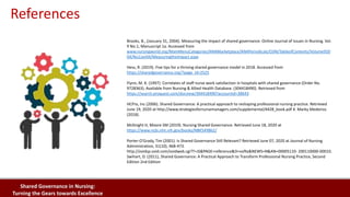 Shared governance in Nursing | PPTX