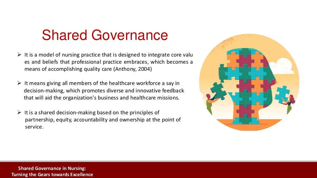 Shared governance in Nursing